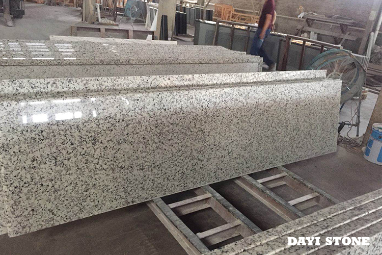 G439 White Granite Countertop-Dallas white Granite Kitchen Countertop ...