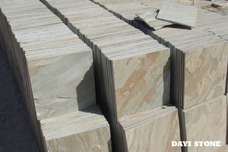 Natural Slate Tile-Honed Slate Tile -Suitable for garden floor indoor ...