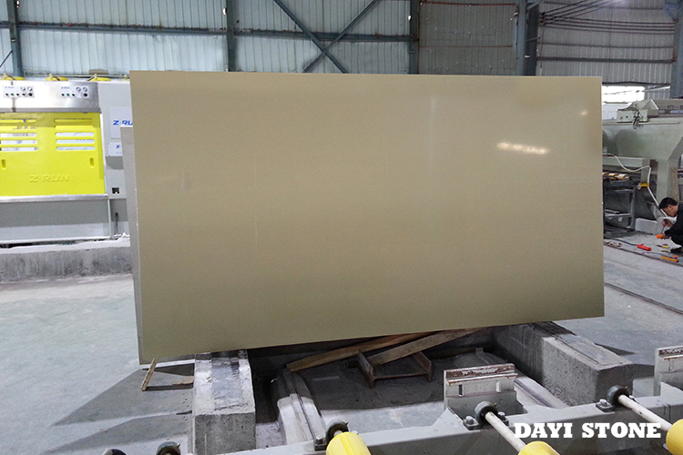 Yellow Quartz Slabs-Like Marble : Xiamen Dayi Stone Co.,Ltd
